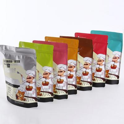 China Biodegradable Matte Finish Custom Stand Up Pouch Bag with Zipper 20-200 Micron for sale