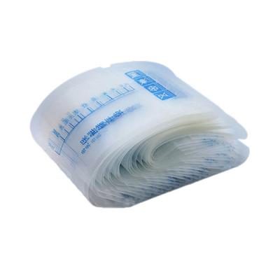 China Breast Milk Storage Bags Stand Up Triple Zipper Plastic Bag Moisture Proof 200 Micron for sale