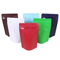 China Custom Printed Zipper Top One Way Valve Foil Coffee Bags 10000 Pieces MOQ for sale