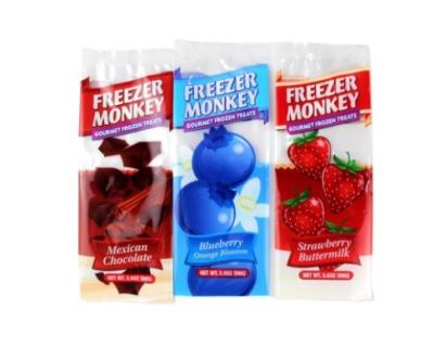 China High Quality clear plastic custom printed PE ice popsicle packaging bags for sale