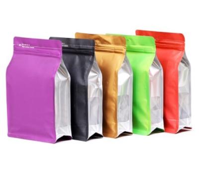 China Custom Flat Bottom Plastic Bag 10K MOQ Food Grade PET VMPET PE China Manufacturer for sale