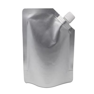 China Custom 500ml Reusable Stand Up Pouch with Spout Aluminum Foil Food Packaging Bag for sale