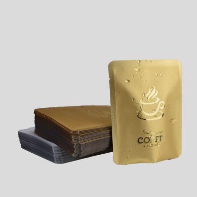 China Custom Printed Aluminum Foil Heat Seal Plastic Bag for Coffee packing for sale