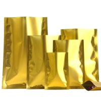 China Custom Printed 3 Side Heat Sealed Plastic Bag Pouch Food Vacuum Storage Packing 20 to 200 Micron Thickness for sale