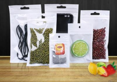 China Custom Pearl Film Zipper Sachet 20-200 Micron for Electronic Product Packaging for sale