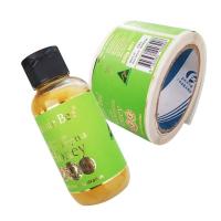 China Custom Self Adhesive Paper Sticker Food Labels Glossy Lamination 100pcs MOQ 45x35cm Max Size for sale