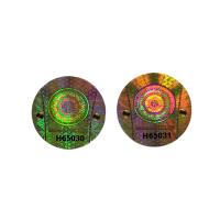 China Custom 3D Hologram Sticker Holographic Security Label 100pcs MOQ ISO9001 for sale