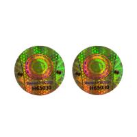 China Custom 3D Hologram Sticker Holographic Security Label 100pcs MOQ ISO9001 for sale