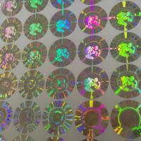 China Custom 3D Hologram Security Label Sticker Adhesive Holographic Tamper Proof 100pcs for sale