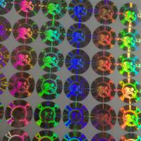 China Custom 3D Hologram Security Label Sticker Adhesive Holographic Tamper Proof 100pcs for sale