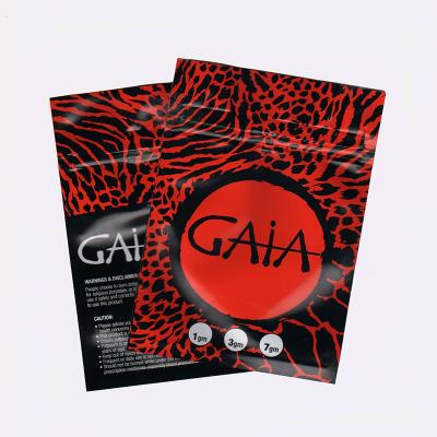 China Custom Resealable Laminated Aluminum Foil Zipper Bag 3 Side Sealing 20-200 Micron for sale