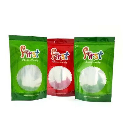 China Custom Printed Plastic Stand Up Pouches Food Grade 20-200 Micron Mylar Bags for sale