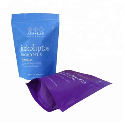 China Custom Printed Resealable Stand Up Pouch Zipper Aluminum Foil Doypack 20-200 Micron Thickness for sale