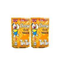 China Custom Printed Heat Seal Metalized Snack Food Bags Back Sealed Popcorn Pouches 10000 Pieces MOQ for sale