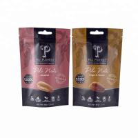 China Custom Aluminium Foil Stand Up Zipper Bag 500g for Chocolate Food Packaging for sale