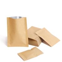 China Custom Kraft Paper Heat Seal Vacuum Bag with Tear Notch 20-200 Micron for sale