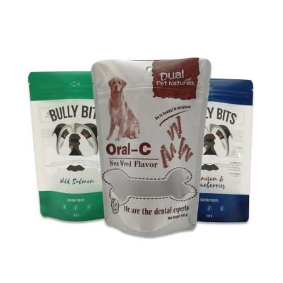 China Custom Printed Stand Up Zipper PET Food Bag 20-200 Micron Food Grade Packaging for sale