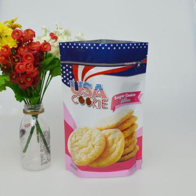 China Custom Printed Food Packaging Bag with Zipper Top 20-200 Micron Thickness Custom Size for sale