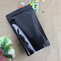 China Frosted Resealable Stand Up Foil Laminated Mylar Bag Custom Printed Smell Proof 10000pcs MOQ for sale