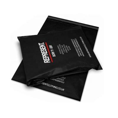 China Biodegradable Apparel Plastic Shipping Bags Custom Logo Strong Adhesive 10000 Pieces MOQ for sale
