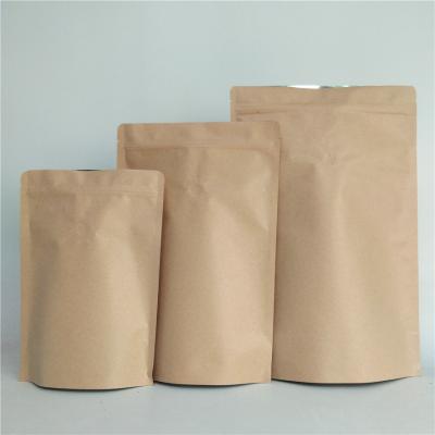 China Custom Kraft Paper Coffee Tea Bag Edible Food Packaging Mylar Bags 10 000 Pieces MOQ for sale