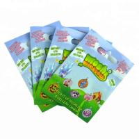 China UK Toy Packaging CMYK Glossy Printing Euro Hang Hole Plastic Bag Custom Size 20-200 Micron for sale