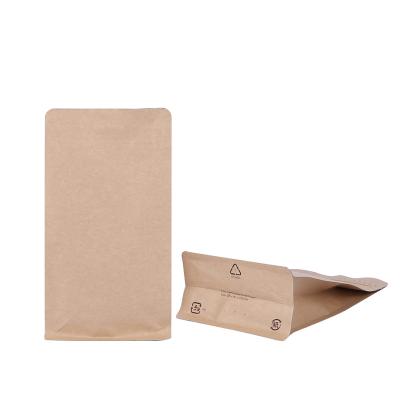 China 1kg Kraft Paper Aluminum Foil Coffee Stand Up Pouch with Valve Custom Size for sale