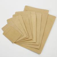 China Kraft Paper Bag Self Sealing with Aluminized Film Zipper for Dry Fruit Food Packaging Custom Size for sale