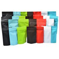 China 4x6 Black Matte Child Resistant Mylar Zipper Bags for Gummies Custom Size for sale