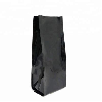 China Custom Aluminum Foil Stand Up Pouch with Valve Heat Seal Side Gusset Bag 20-200 Micron for sale