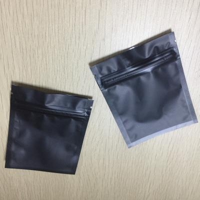 China Wholesale Colorful Small Aluminum Foil Food Packing Bags with Zip Lock Custom Size 20-200 Micron for sale