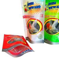 China Aluminum Foil Dog Treat Pouch Bag with Window and Ziplock Custom Size 10000 Pieces for sale