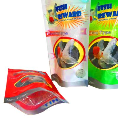 China Aluminum Foil Dog Treat Pouch Bag with Window and Ziplock Custom Size 10000 Pieces for sale