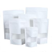 China Waterproof Stand Up Laminate Kraft Paper Bag for Food Packaging Coffee 5000pcs MOQ for sale