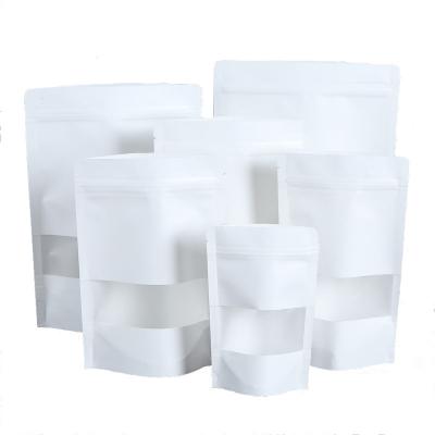 China Waterproof Stand Up Laminate Kraft Paper Bag for Food Packaging Coffee 5000pcs MOQ for sale
