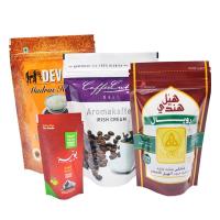 China Resealable Ziplock Stand Up Pouch Aluminum Foil Lined Kraft Paper Food Packaging Bags Custom Size for sale