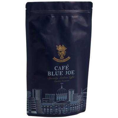 China Reclosable Aluminum Foil Matte Zipper Stand Up Coffee Bag with Valve Custom Size for sale