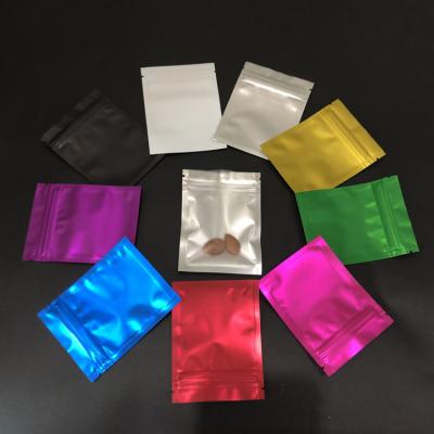 China Custom Clear Aluminum Foil Mylar Ziplock Bags 20-200 Micron Thickness Food Grade for sale