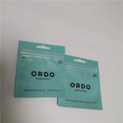 China Custom Printed Small Plastic Zipper Bag for Makeup Brush 20-200 Micron Thickness for sale