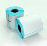 China Custom Direct Thermal Labels Self Adhesive Paper 76mm Core Roll for Barcode Printing for sale