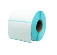 China Custom Direct Thermal Labels Self Adhesive Paper 76mm Core Roll for Barcode Printing for sale