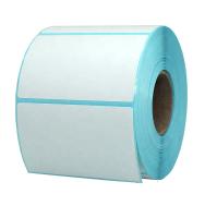 China Custom Direct Thermal Labels Self Adhesive Paper 76mm Core Roll for Barcode Printing for sale