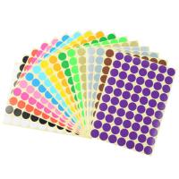 China Custom Waterproof Round Sticker Label 45x35cm Vinyl Paper Adhesive Fragile Sticker ISO9001 for sale