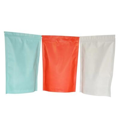 China Custom Printed Kraft Paper Stand Up Pouch with Zipper Top for Nut Food Pet Packaging 10000 Pieces for sale