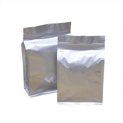 China Stand Up Eight Sides Sealed Aluminum Foil Coffee Zipper Pouch Custom Size 20-200micron for sale