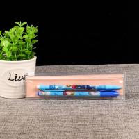 China Custom Transparent PVC Zipper Bag for Watch Pen Packaging 20-200 Micron Thickness for sale