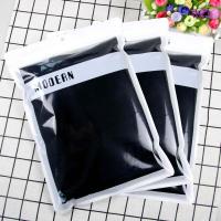 China Custom Zipper Mylar Bag for Underwear Clothing Socks Reclosable Plastic Packaging 20-200 Micron for sale