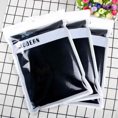 China Custom Zipper Mylar Bag for Underwear Clothing Socks Reclosable Plastic Packaging 20-200 Micron for sale