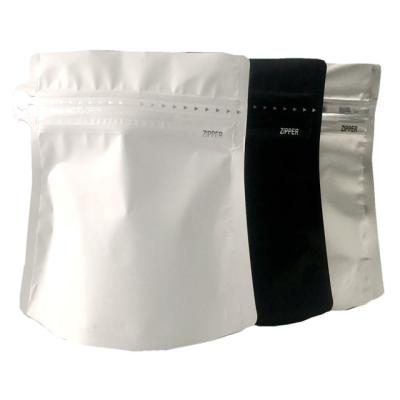 China Custom Easy Tear Ziplock Foil Diamond Shaped Food Grade Stand Up Coffee Packaging Bag with One Way Valve 10000pcs for sale