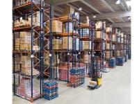 China RAL5017 Color Warehouse Pallet Rack Customizable 4000kgs~30000kgs/Bay for sale